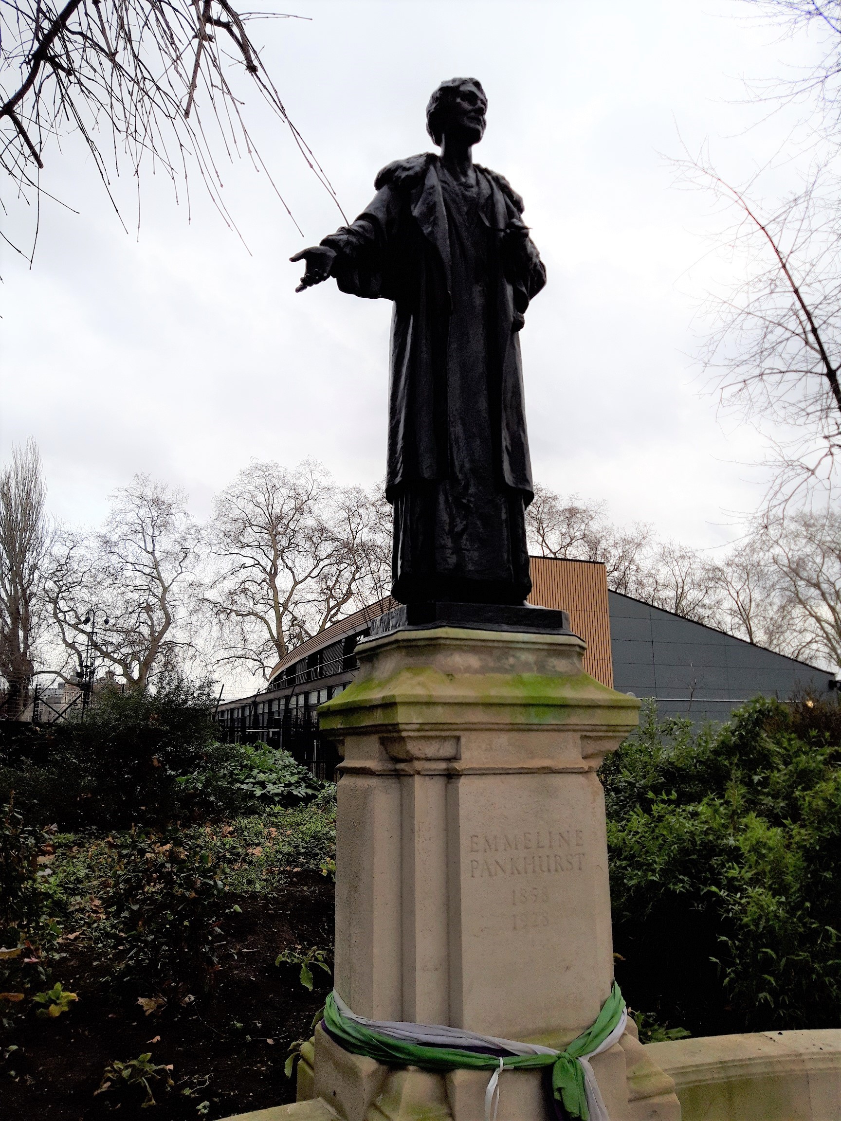 No more pushing around of Mrs Pankhurst | Lucienne Boyce