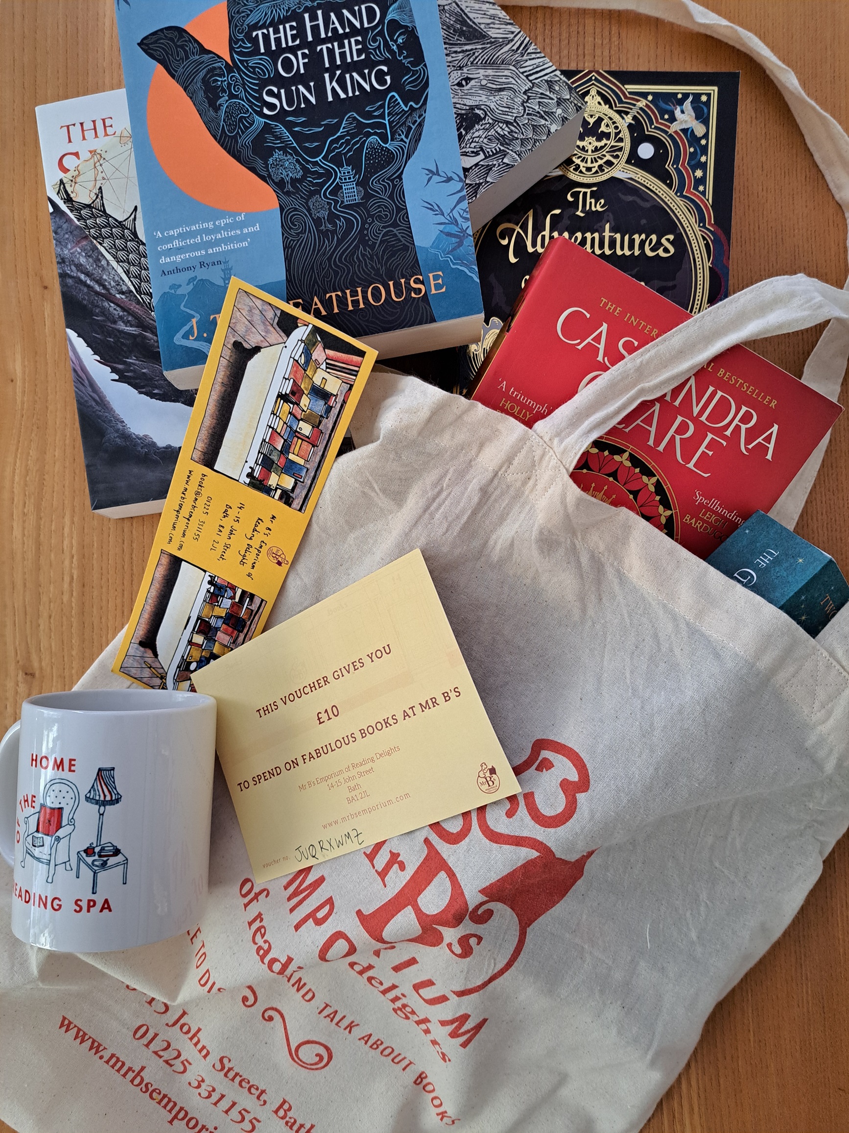 At Mr B's Reading Spa | Lucienne Boyce